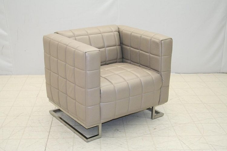 6030-01 Chair on Chrome Base – Old Hickory Tannery